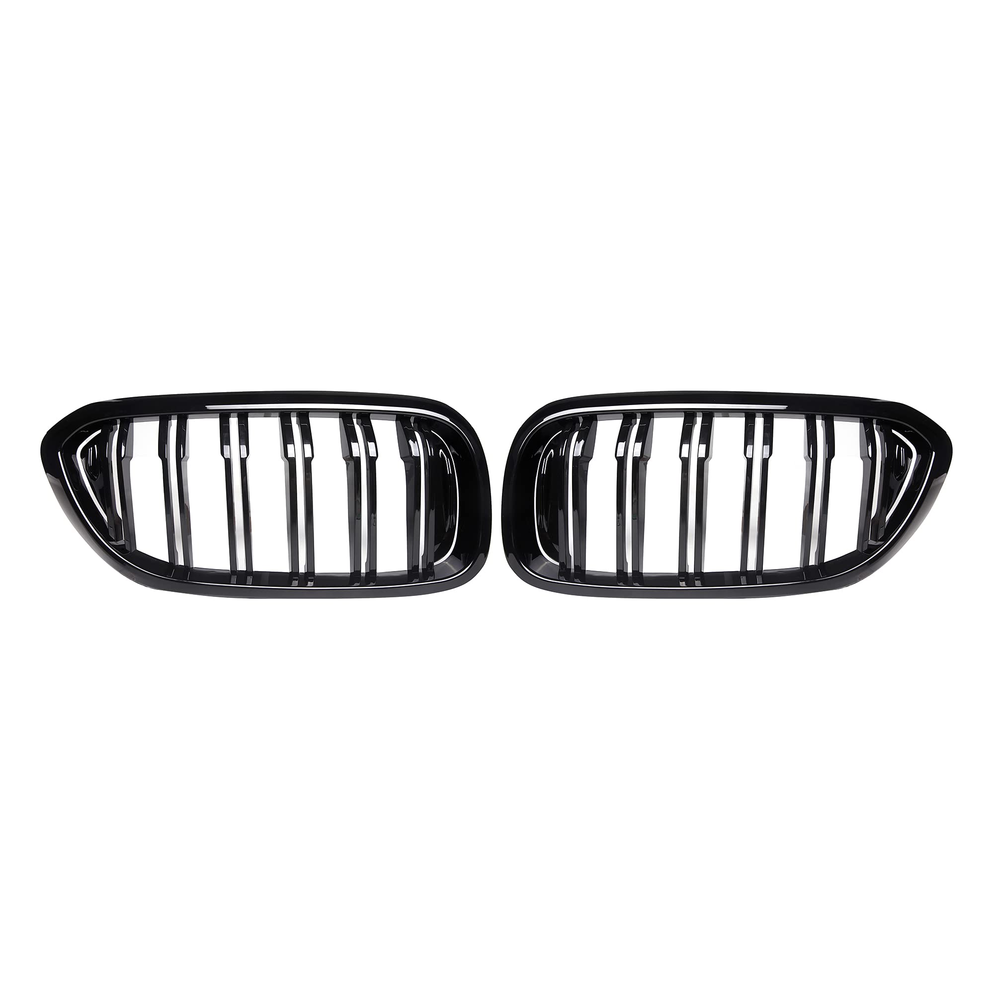 Qitian ABS Gloss Black Front Kidney Grille Grill For BMW 5 Series G30 G31 F90(M5) (2017-2019 Only)