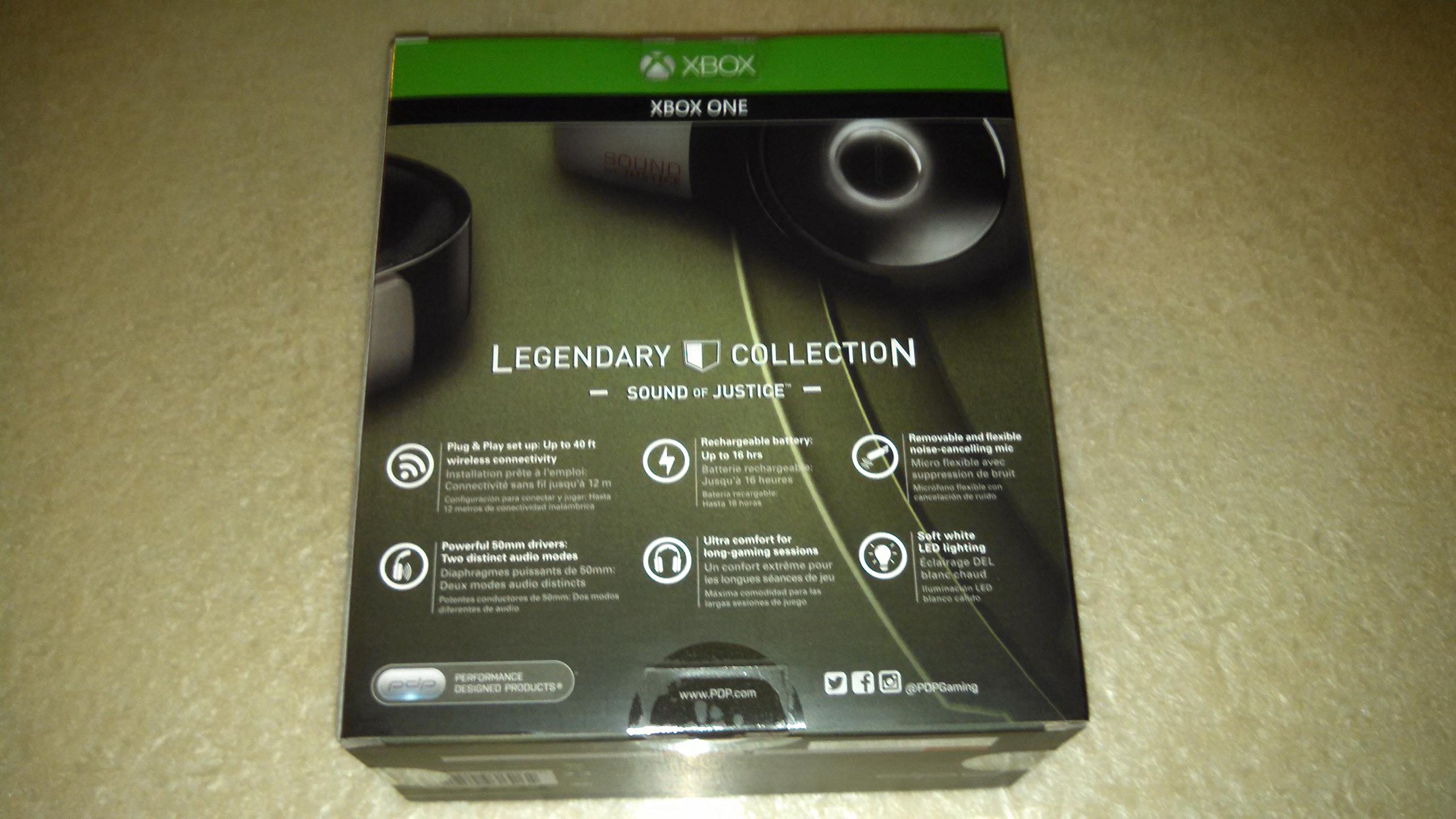 PDP Legendary Collection Sound of Justice True Wireless Headset for Xbox One