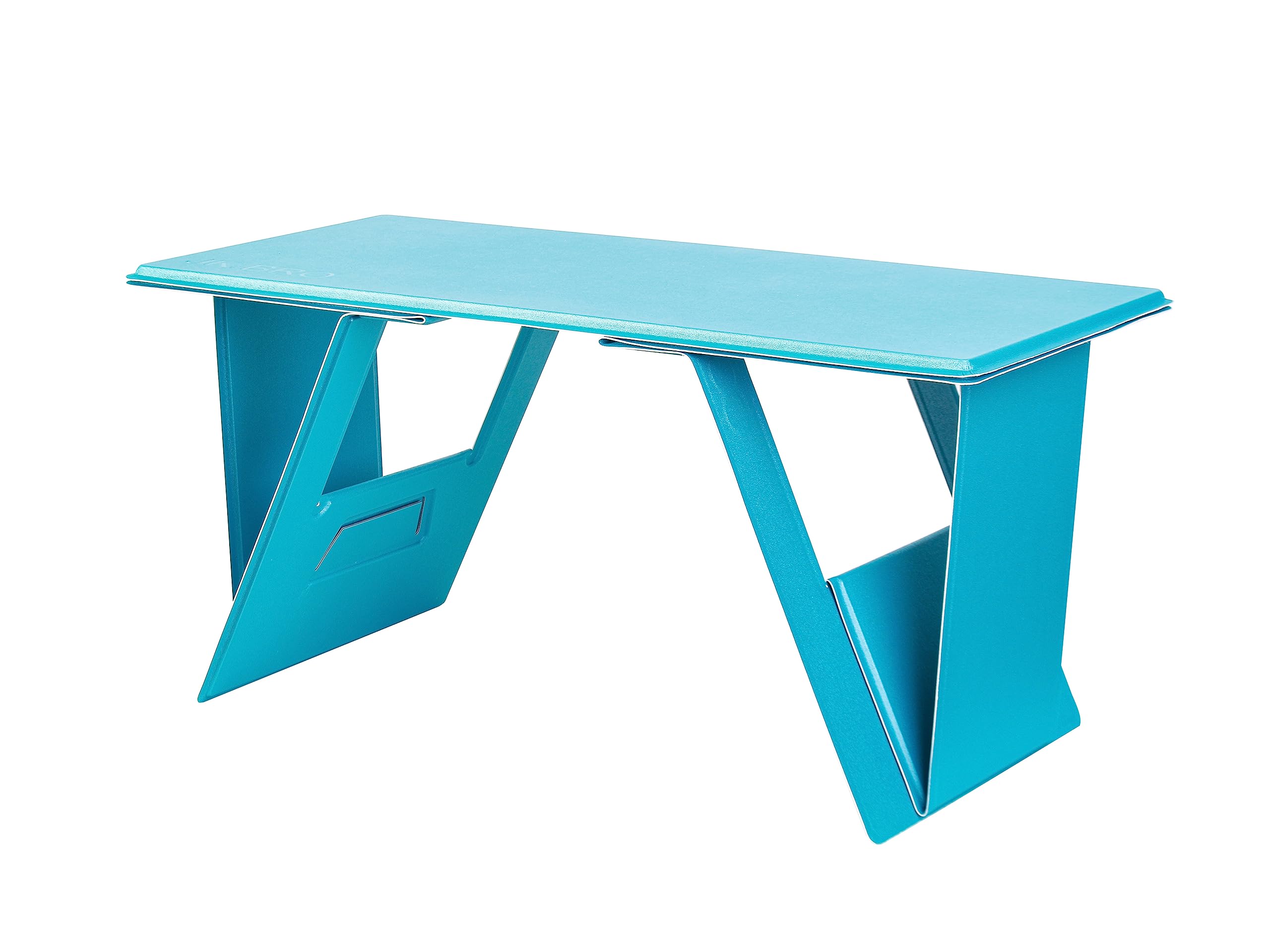 MRJKNRO.KJ Folding Table Desk at Home in The Office and car for Computer Laptop Pad Phone Reading Writing Easy to use Carry and stroage Lightweight…Blue, 9.4“X17.7"X8.26"
