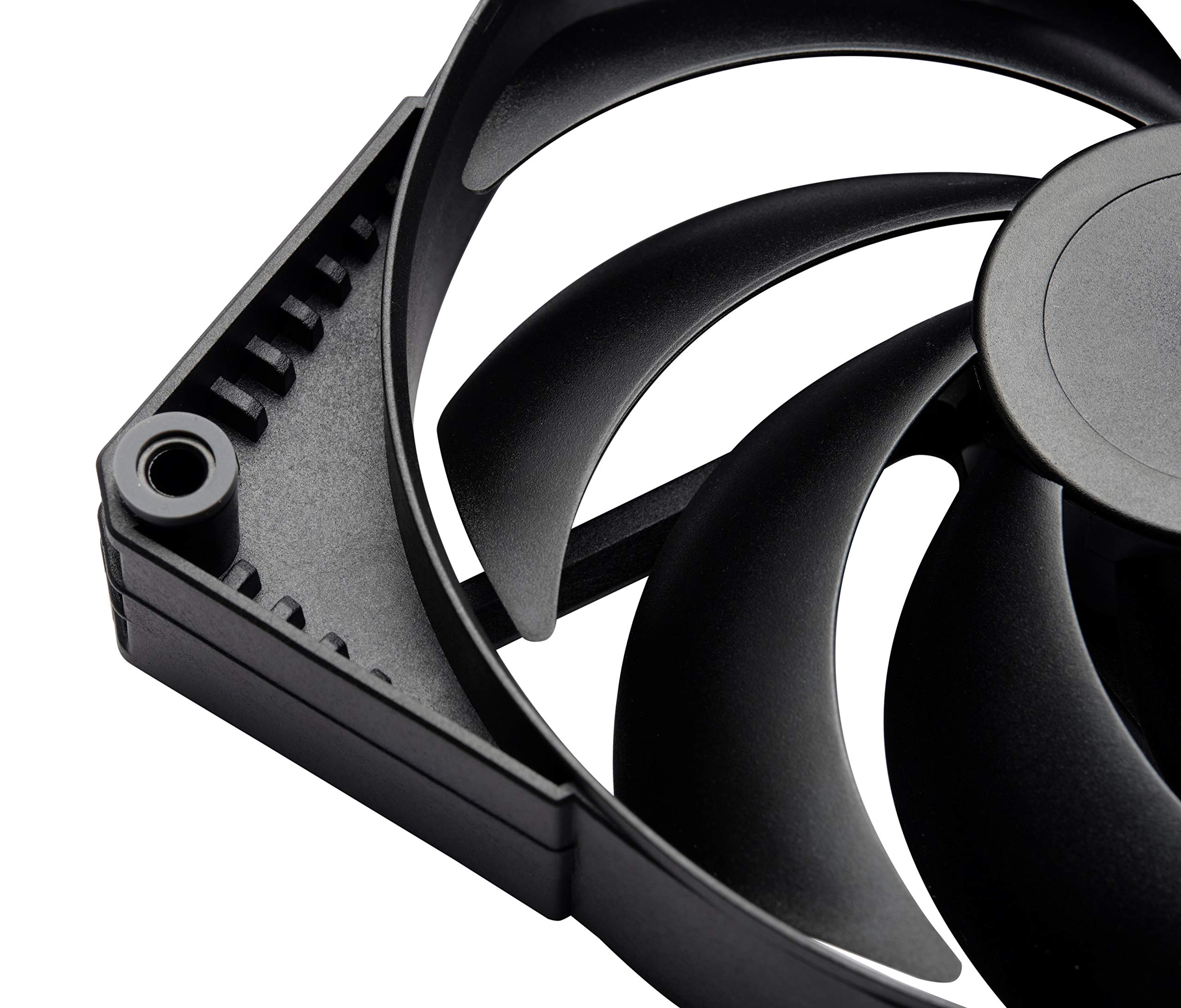 Phanteks (PH-F140SK_BBK_PWM) SK140 PWM Fan – 140mm Fan, high Airflow Nine-Blade Design, Rubber dampening washers - Black