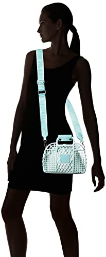 Steve Madden Screen Mesh Basket Bag, Mint