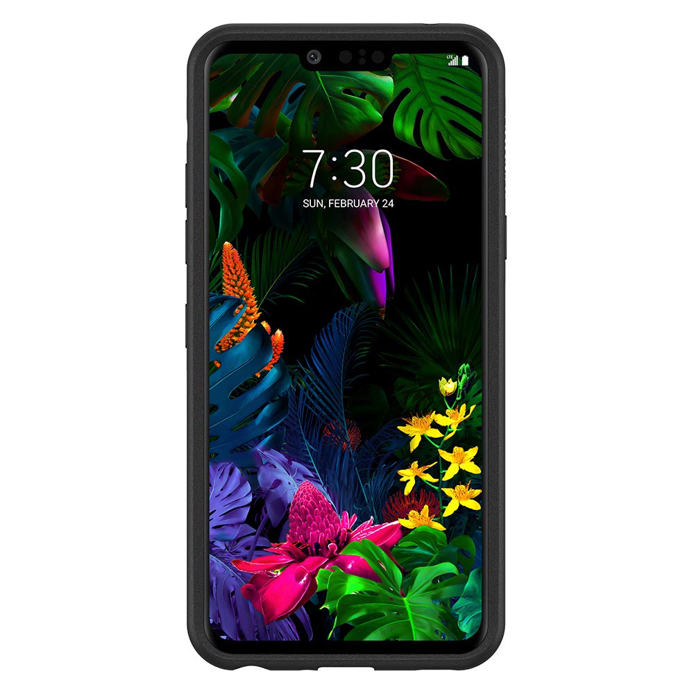 OTTERBOX SYMMETRY SERIES Case for LG G8 THINQ - Polycarbonate, Retail Packaging -Wireless Charging Compatible, BLACK