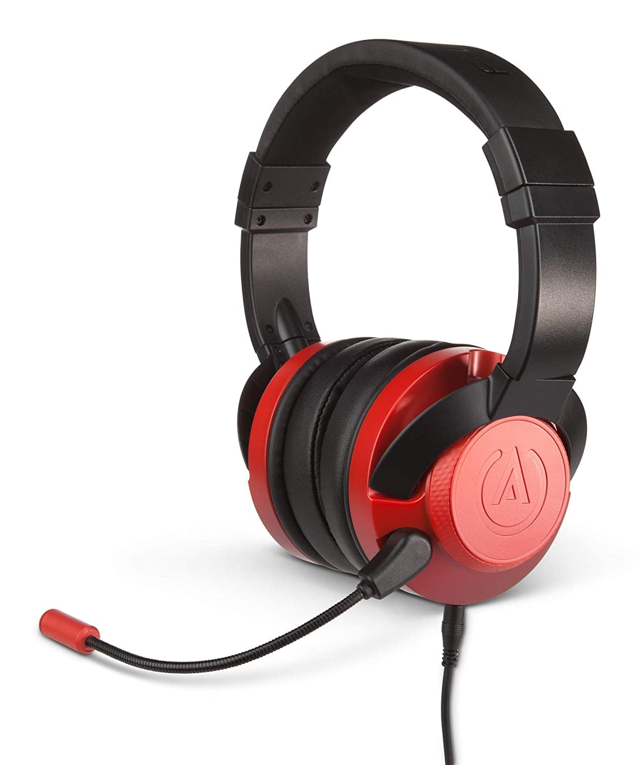 PowerA Fusion Wired Stereo Gaming Headset with Mic for PlayStation 4, Xbox One, X, Xbox One S, Xbox 360, Nintendo Switch, PC, Mac, VR, Android, and iOS - Crimson Fade - Xbox 360; Xbox