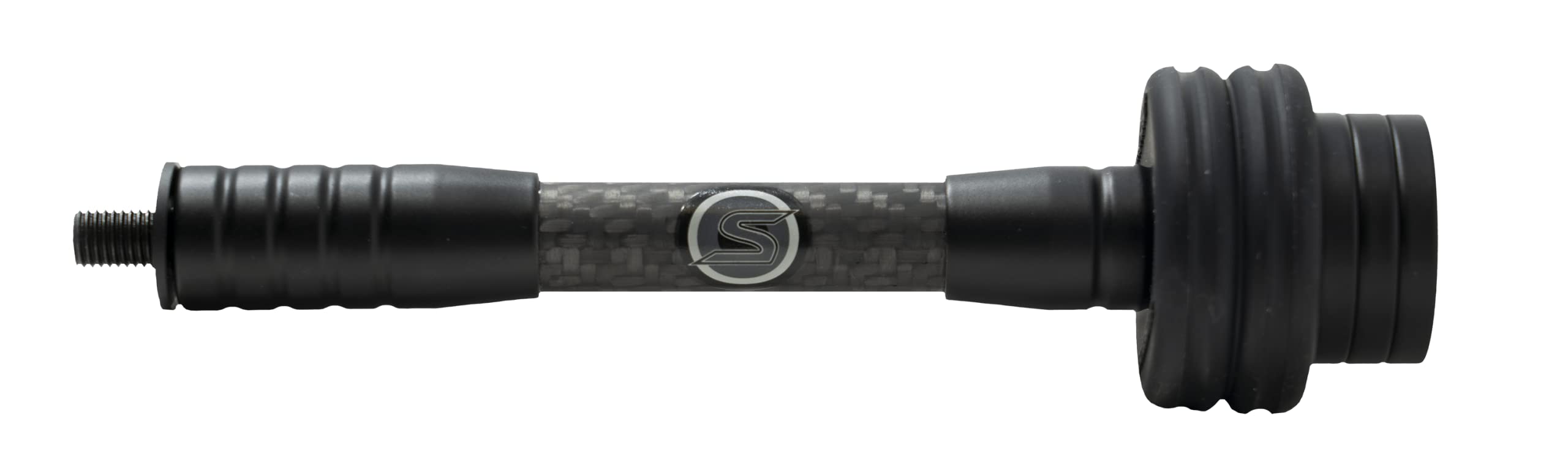 Stokerized Stabilizers Micro(M1) Carbon 6" Stabilizer,Black,SS M1-6-BLK