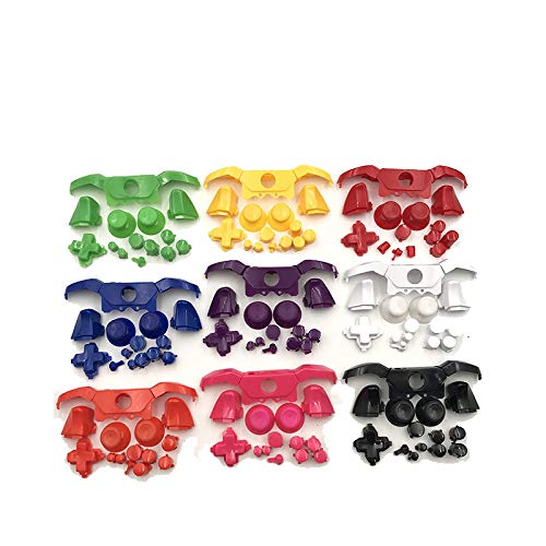 Replacement Full Set D-pad LB RB LT RT Buttons Bumpers Triggers Buttons for Xbox One Elite Controller (Pink)