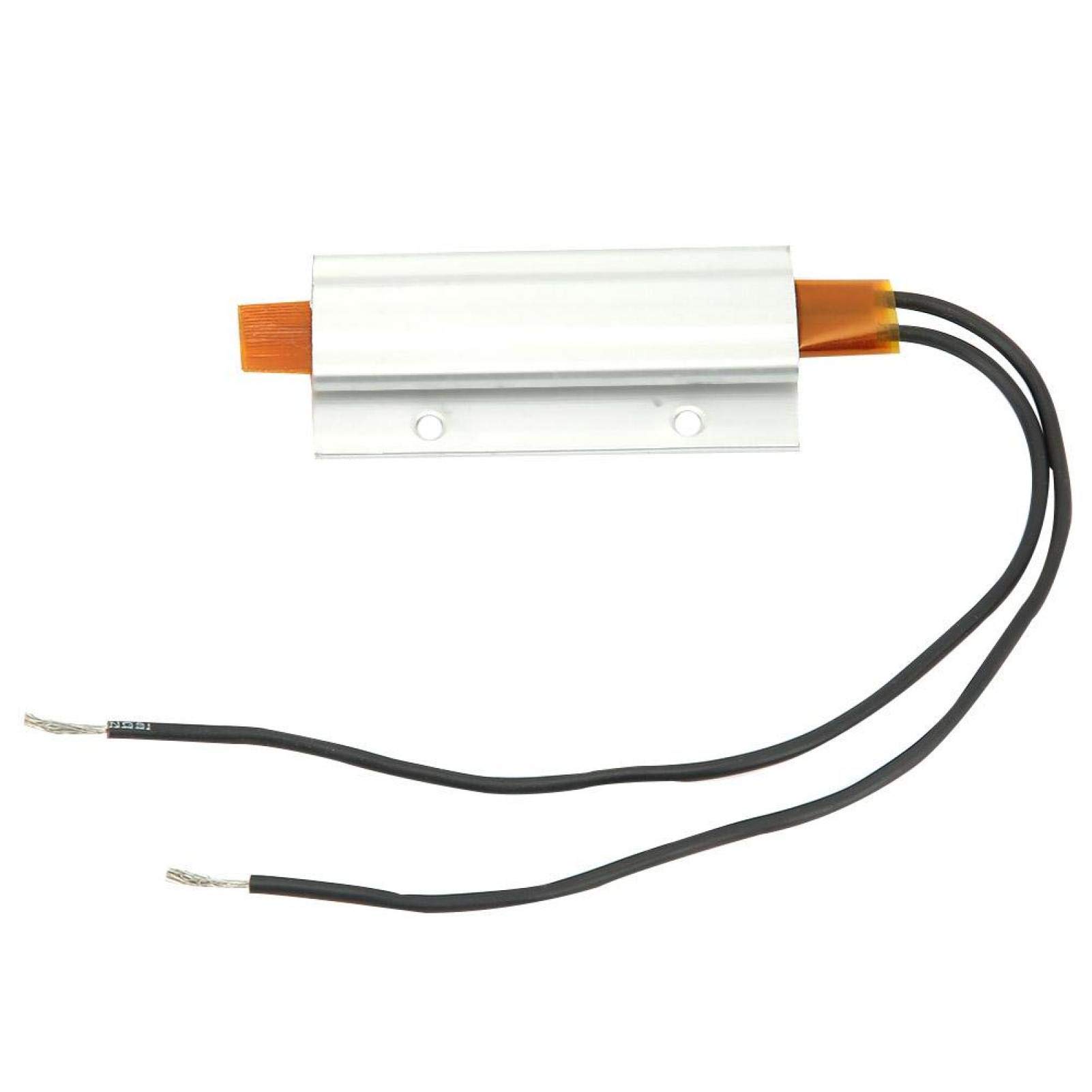 PTC Heating Element Thermostat Heater Plate 60×28×7mm Aluminum PTC Heating Plate Heater Circuit Insulation PTC Air Heater Miniature Heating(12V/60℃)
