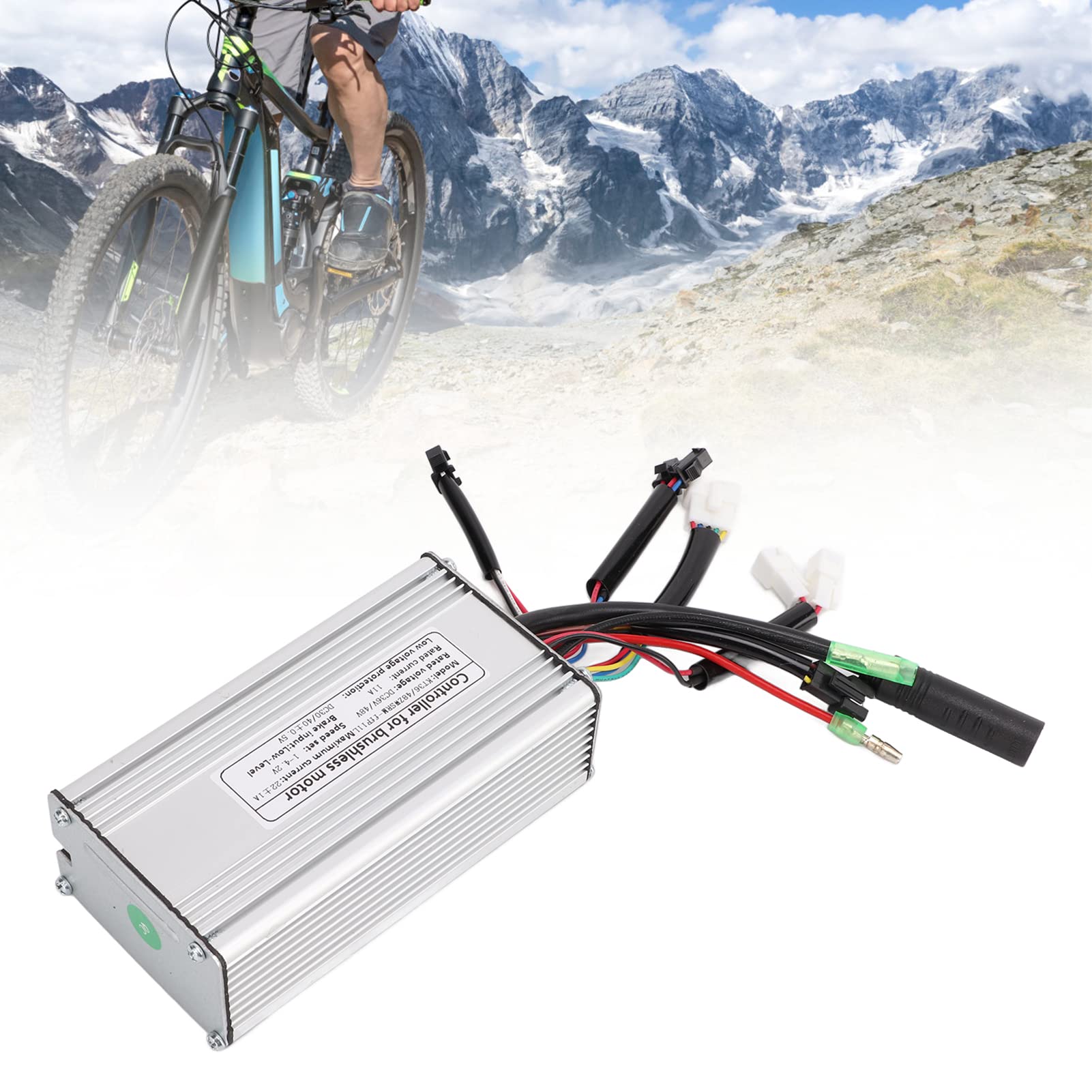 VBESTLIFE 22A 36V 48V Electric Controller, Electric Bike Controller Upgrade Part for Kunteng LED790‑900S LCD1‑LCD8 All Meters