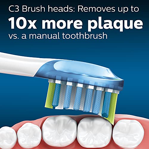 Philips Sonicare Toothbrush Heads Variety Pack (HX9073/65) + Premium All-in-One Replacement Heads (HX9092/65)