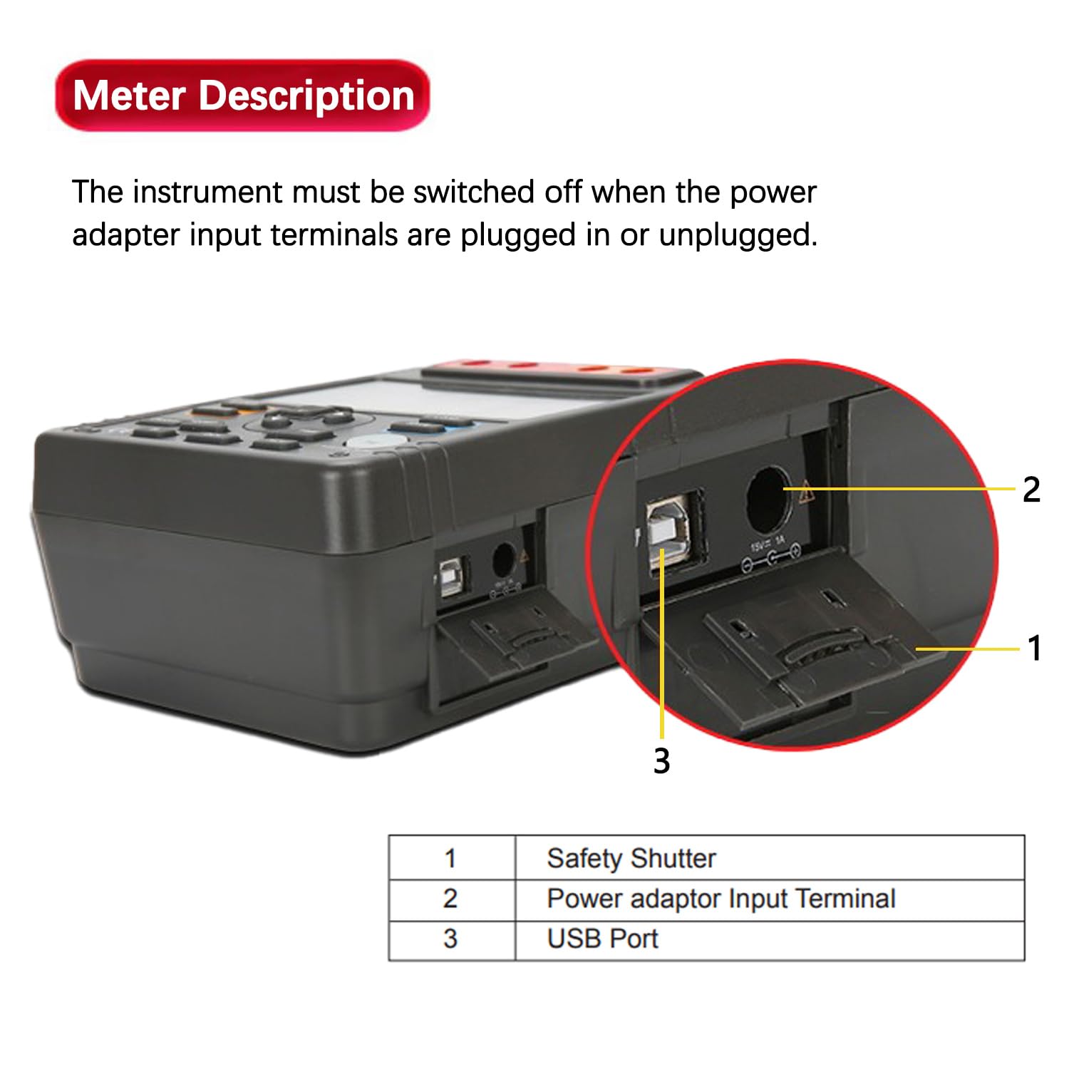UNI-T Insulation Resistance Tester UT513 AC DC Voltmeter 5000V Automatic Range Digital megohmmeter Data Retention