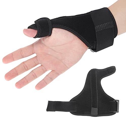Thumb and Wrist Stabilizer Splint, Adjustable Thumb Brace Lightweight Soft for Arthritis Soft Tissue Injuries of The Thumb
