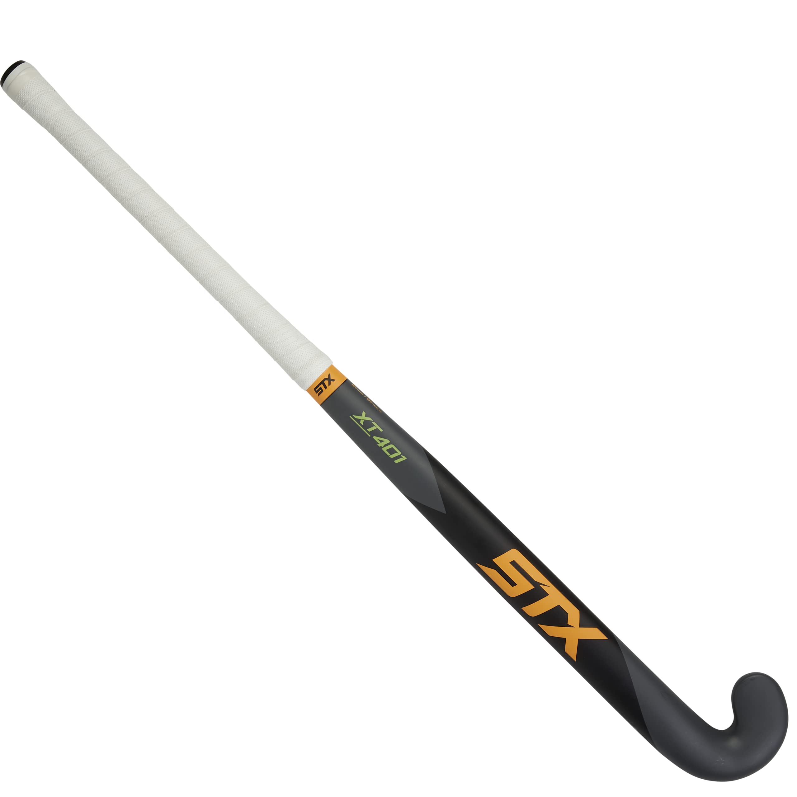 STX Adult XT 401 Field Hockey Stick, Black/Orange/Green, 37.5