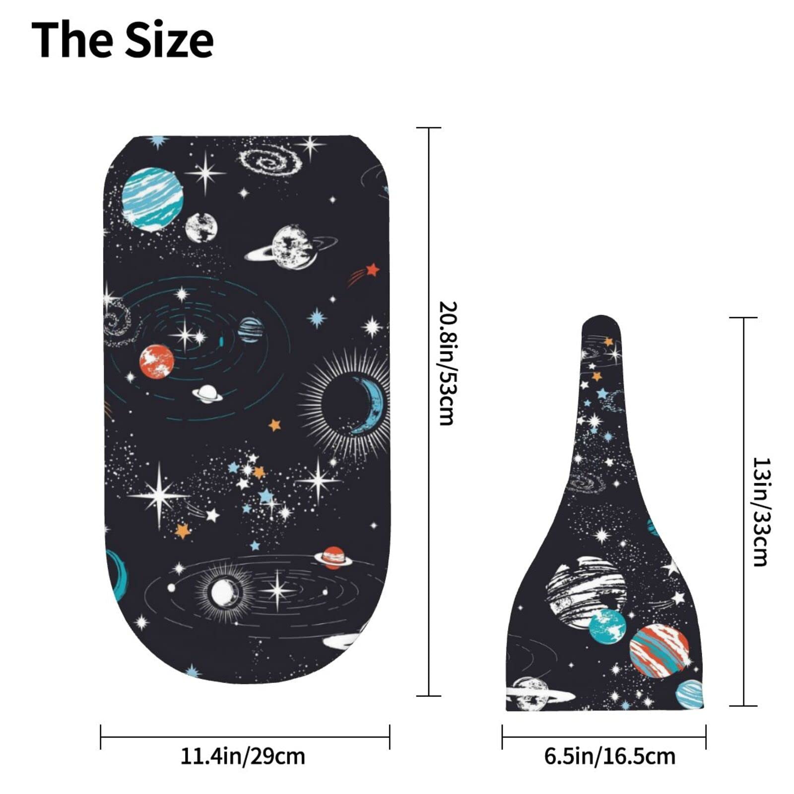 Space Baby Stuff Galaxy Swaddle with Beanie Set, Soft and Stretchy Baby Constellation Baby Swaddles Warp Blanket Swaddle Sack for Boy and Girl Gift