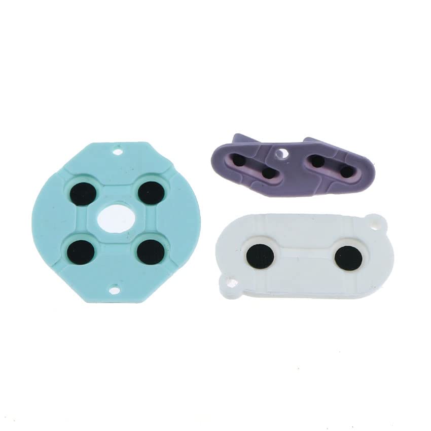 ZLiu Fire 1set Rubber Conductive Buttons for Gameboy GB A-B D-pad Silicone Start Select Keypad for Game Boy DMG-01