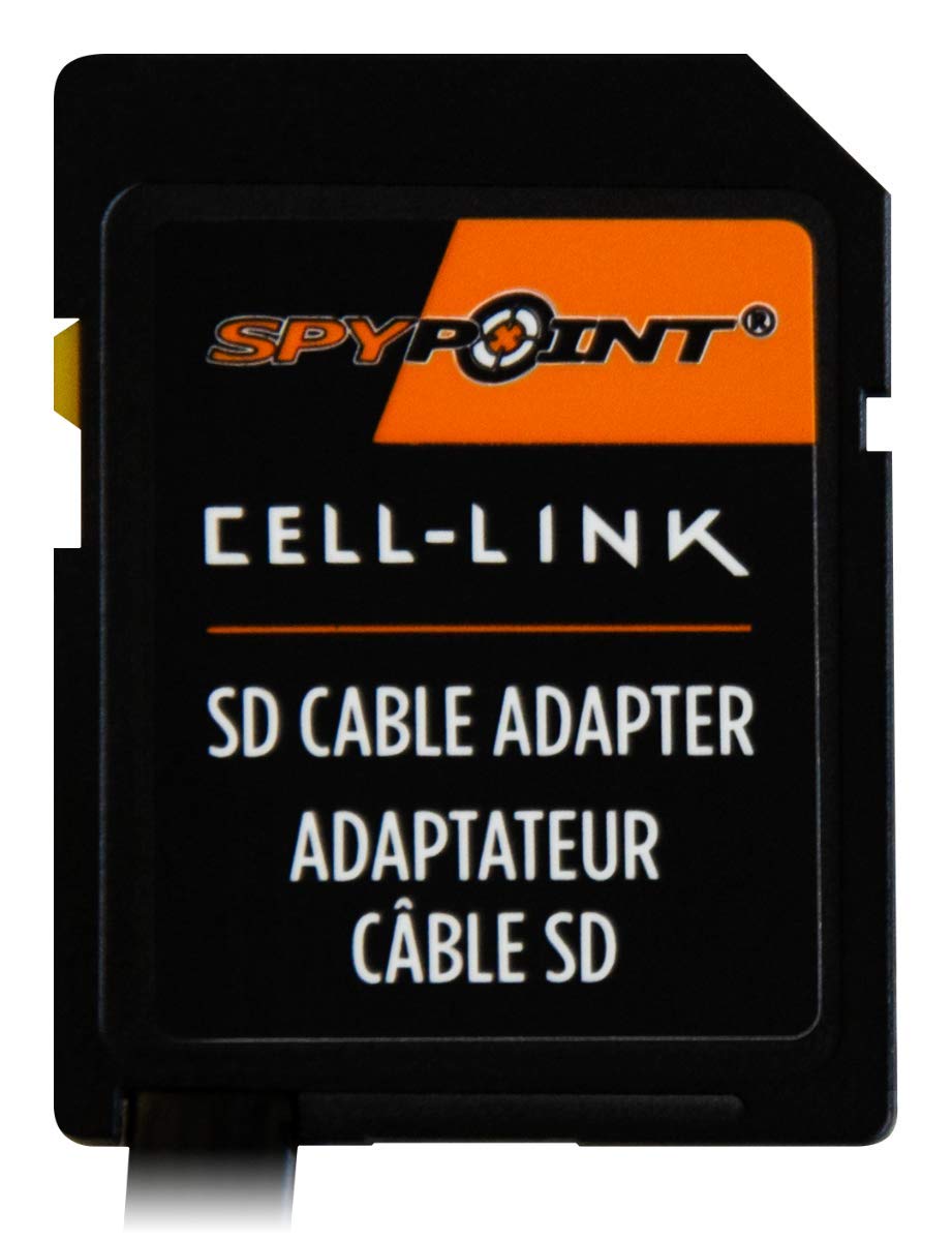 SpyPoint Cell-Link V Verizon LTE Universal Trail Camera Cellular Adapter with LIT-10 Rechargeable Removable Battery