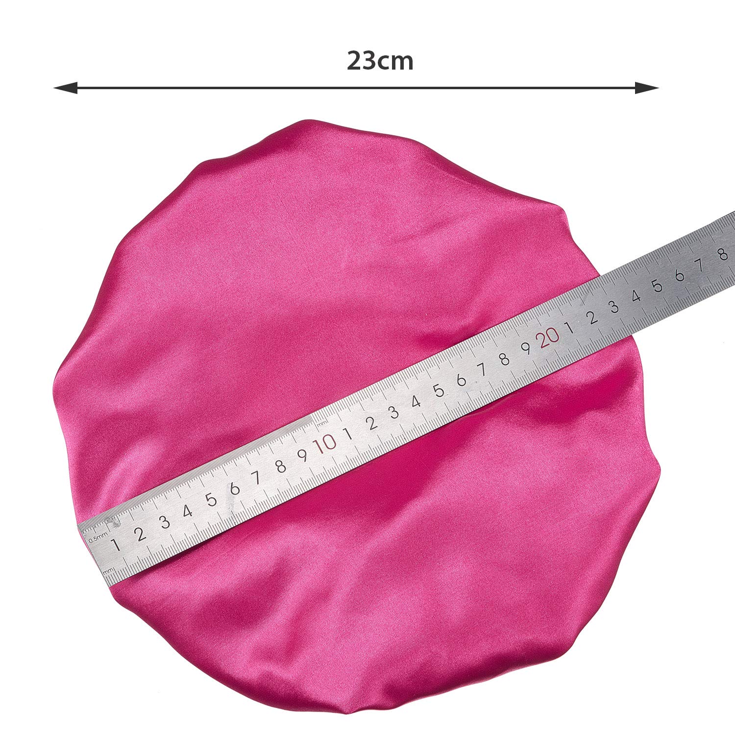SATINIOR 3 Pieces Kids Satin Bonnet Adjustable Sleeping Cap Reversible Satin Cap for Teens Toddler Child (Classic Color)