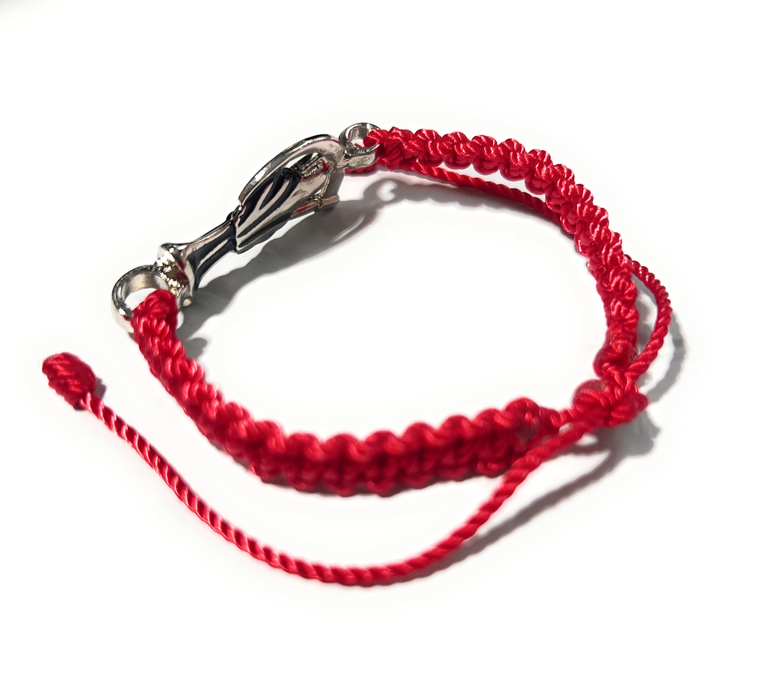 Red Thread Bracelet Pulsera Roja de hilo de la Santa Muerte