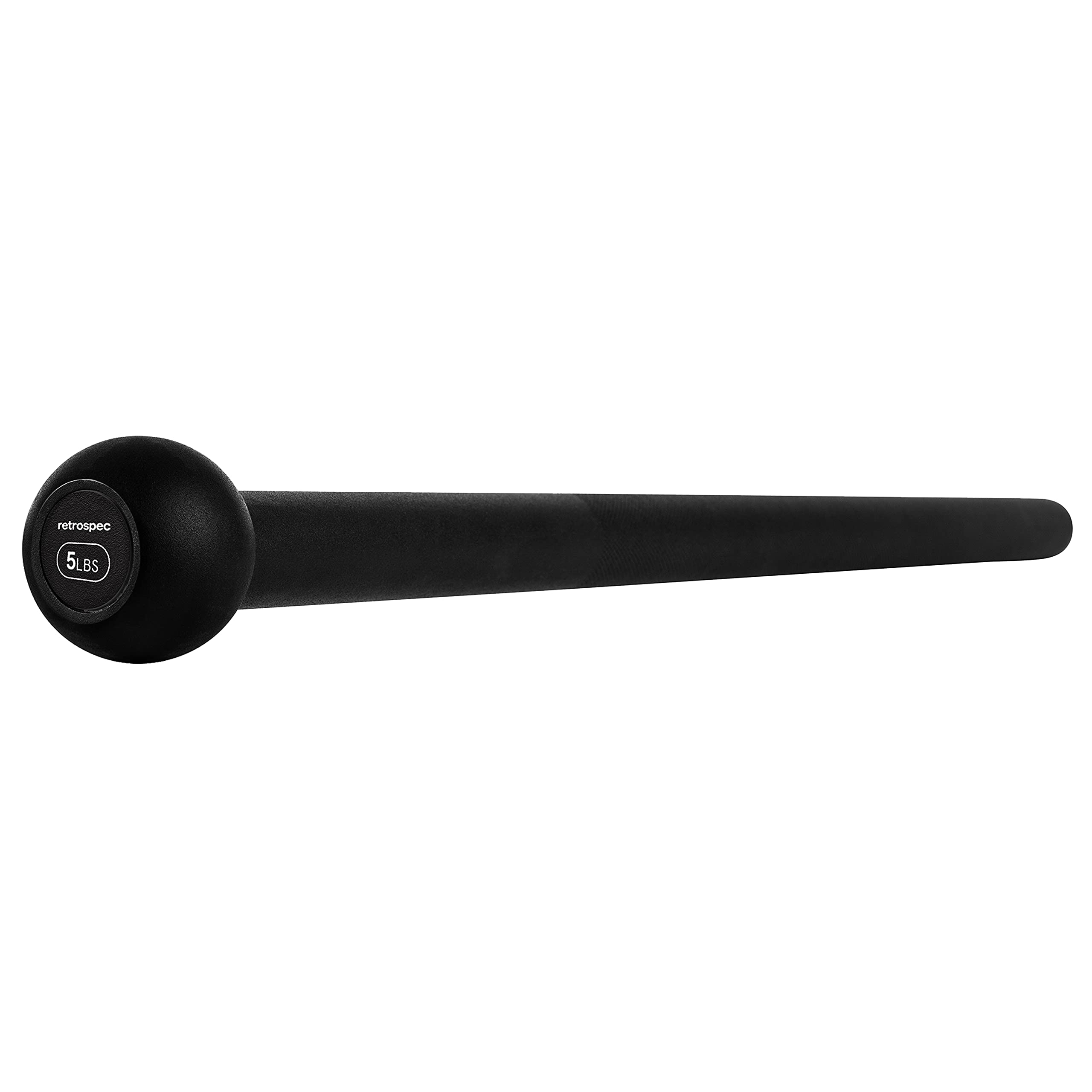 Retrospec Steel Macebell 5 to 30lbs for Men & Women Steel Mace Strength Training & Full Body Workouts