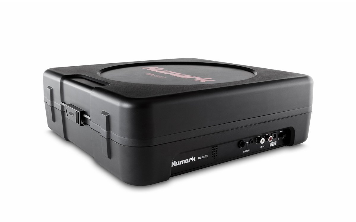 NUMARK PT01 Scratch Portable Turntable with Scratch Switch & Carry CAE