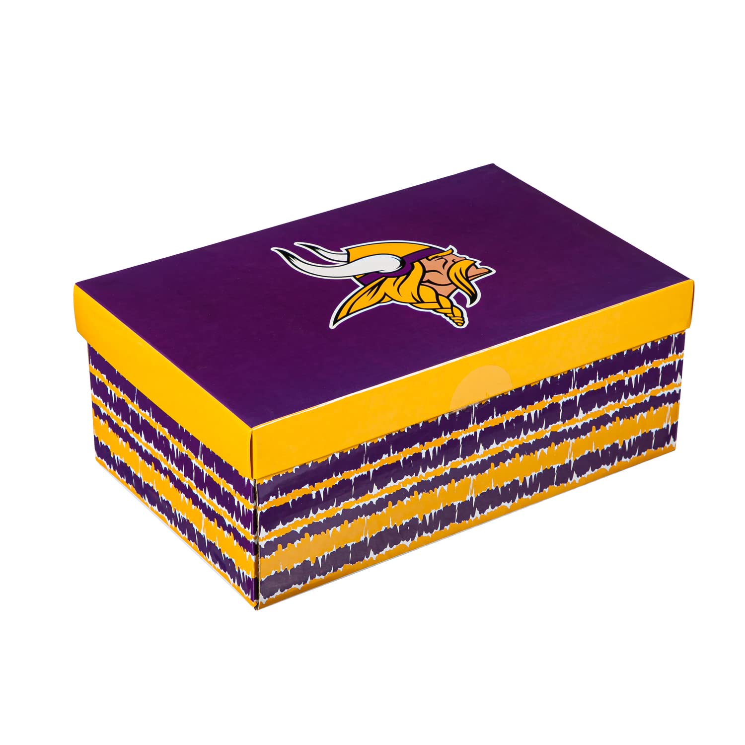 Team Sports America NFL Minnesota Vikings, Stemless 17 OZ Wine Glass & Beer Mug 16 OZ Gift Set with Box | Keeps Drinks Cold | Officially Licensed