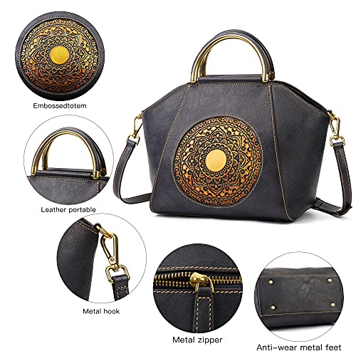 Women Genuine Leather Handbag Plus Purse Replacement Strap