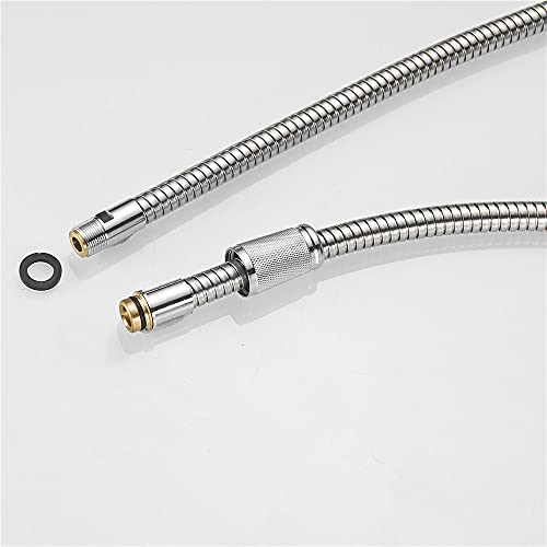 Weirun 46092000 Kitchen Sink Pull Out Faucet Hose Replacement Part for Grohe Ladylux Faucet, 59 Inch Stainless Steel