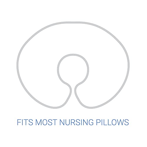 Org Store New Premium Buffalo Check Nursing Pillow Cover | Infant Pillow Slipcover for Breastfeeding Moms (Black & White)