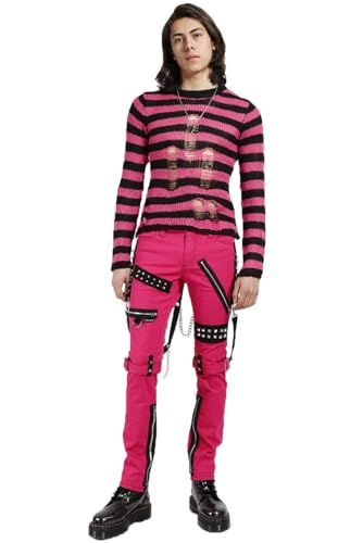 Tripp Studded Bondage Pants [Pink] 24