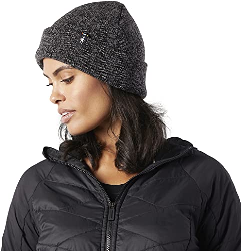 Smartwool Cozy Cabin Merino Wool Hat For Men and Women, Black, One Size
