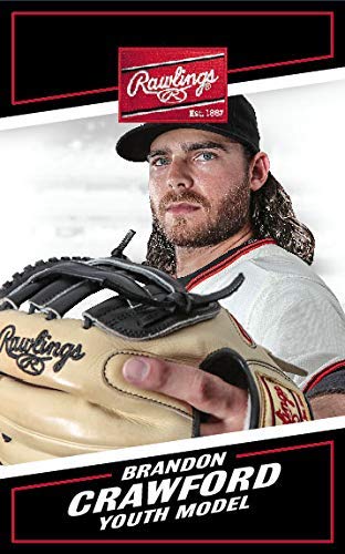 Rawlings | SELECT PRO LITE Youth Baseball Glove | Right Hand Throw | Brandon Crawford | 11.25"