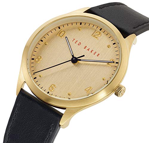 Ted Baker 40 mm Manhatt 3-Hand Watch Grey/Grey/Tan