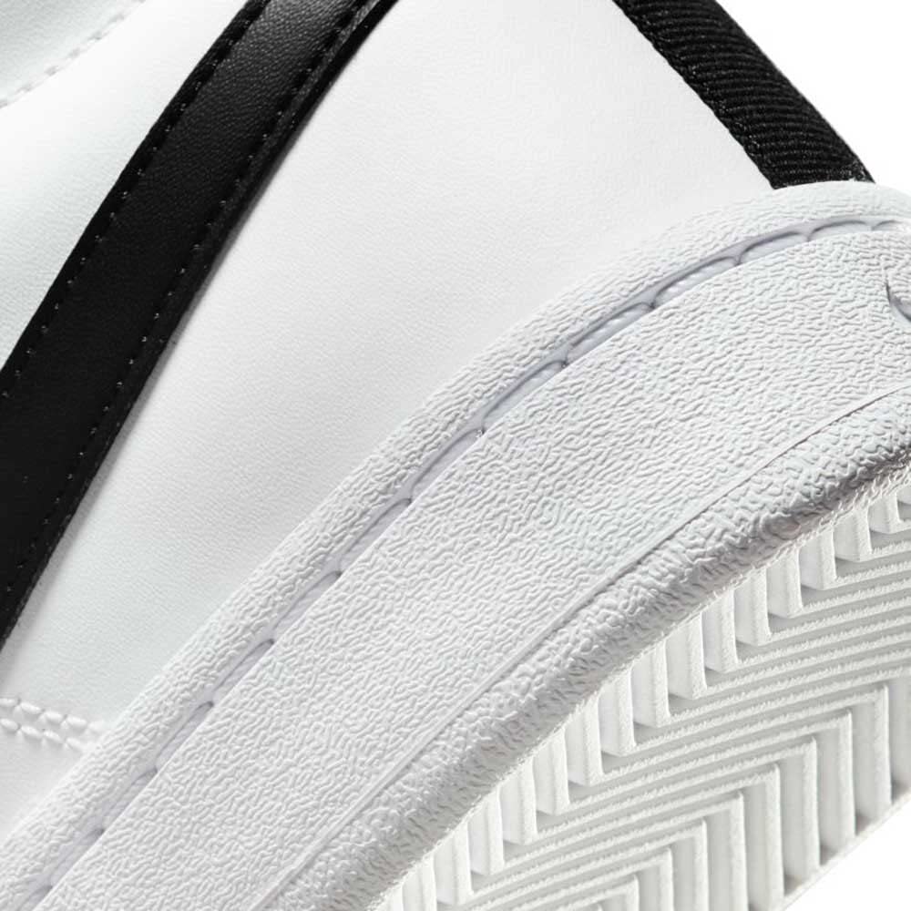 NIKE Men's Court Royale 2 mid Running Shoe, White Black White Onyx, 13 Narrow