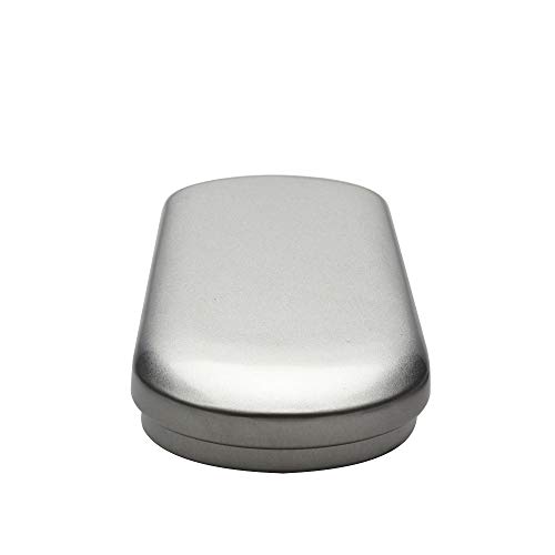 Professional Tweezers Storage Case Activated Sealed Box Eyelash Extension Tools Container, 1 Pc, Silver