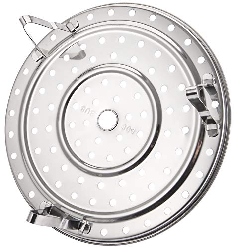 Yesland 5 Sizes 304 Stainless Steel Steamer Rack, Pressure Cooker Canner Rack & Cooling Rack with Detachable Legs, Round Pot Steaming Tray for Baking Cooking Steaming(7'' 7.5'' 8.5'' 9.25'' 10'')