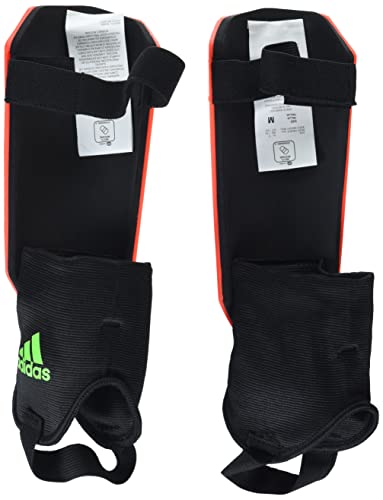 Unisex-Adult Match Predator Shin Guard Solar Red/Team Solar Green/Team Solar Green Medium