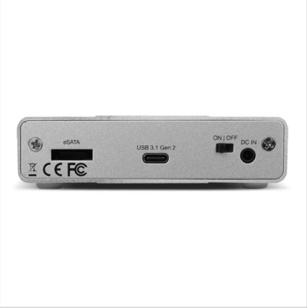 OWC 500GB SSD Mercury Elite Pro Mini Portable Bus-Powered Storage Solution with USB-C and eSATA interfaces, Includes Connection Cables (OWCME6CM6EP500)