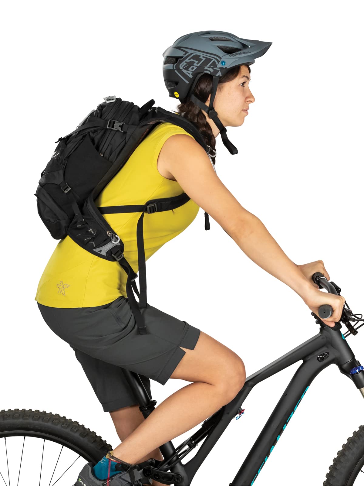 Osprey Raven 14 Women's Bike Hydration Backpack, Blue Emerald