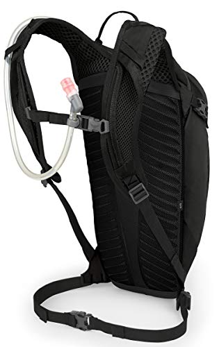 Osprey Salida 8L Women's Biking Backpack with Hydraulics Reservoir, Black Cloud