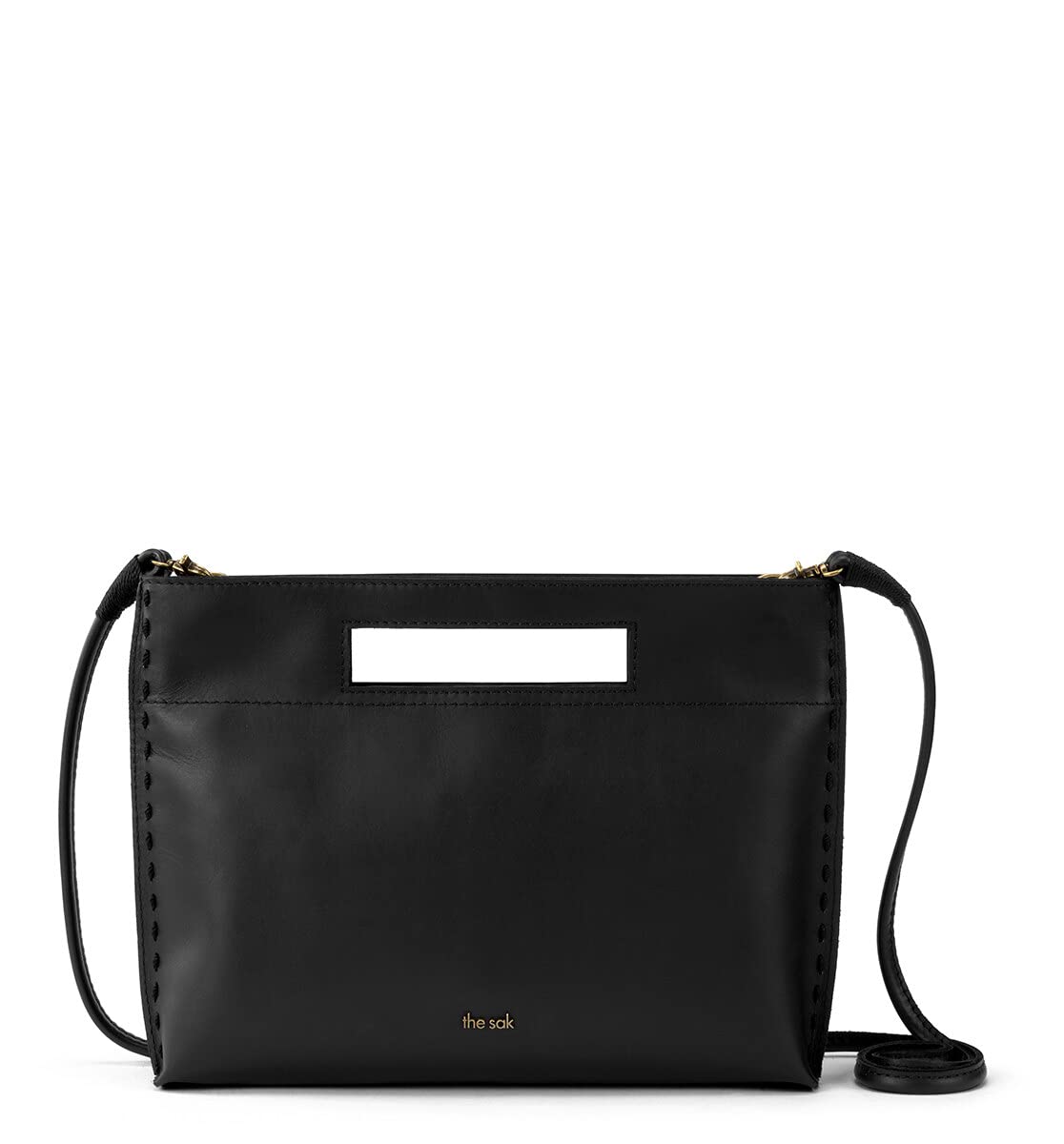 The Sak Linden 3-in-1 Convertible Crossbody Bag in Leather, Adjustable & Removable Straps, Tobacco Seminyak