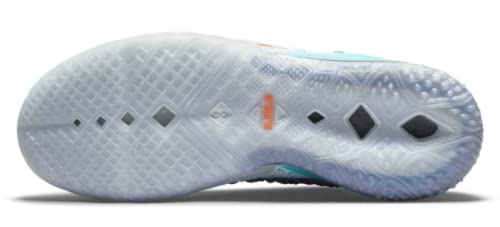 Nike Men's Lebron 18 Basketball Shoes, Psychic Purple/Multi-colour/Black, 9.5