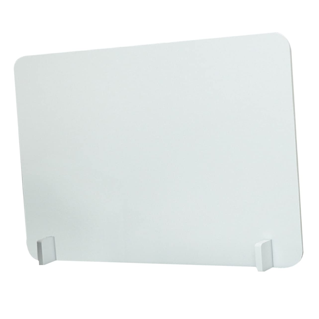 NUOBESTY 3pcs Guard Separate Board Table Privacy Board Desk Hutch Desk Separator Panel Acrylic Desk Panels Clapboard Board Table Desk Acrylic Table Partition Divider White Office