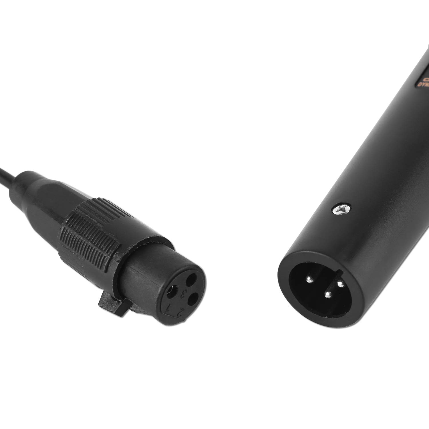 RHM Karaoke Microphone, Unidirectional Dynamic Vocal Microphone with 10ft Detachable Cord for Singing, Wired Vocal Handheld Microphone with On and Off Switch for Karaoke, Speech, Wedding