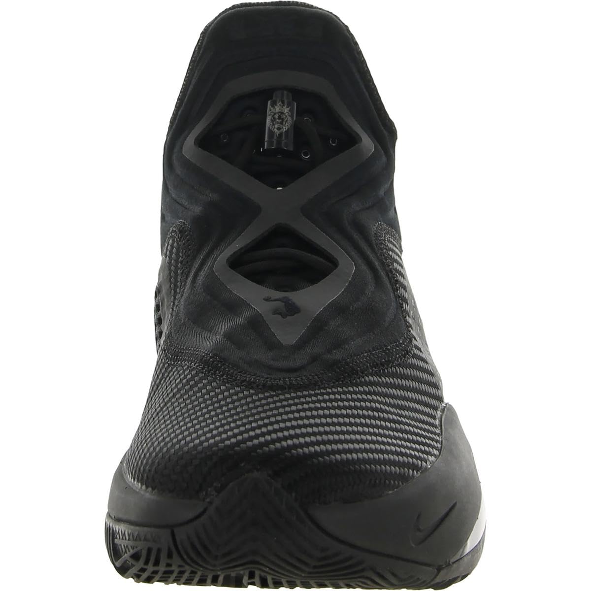 Nike Men's Lebron Soldier XIV 14 Basketball Shoes, Black/Metallic Dark Grey, 11.5