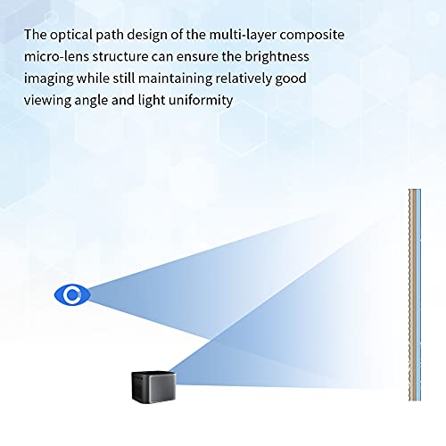 Projector Screen,Foldable Projection Screen for 0utdoor Camping Movie, Open-air Cinema Projector Movies Screen Portable Outdoor Indoor for Home Theater Wall/Bound onto a Frame
