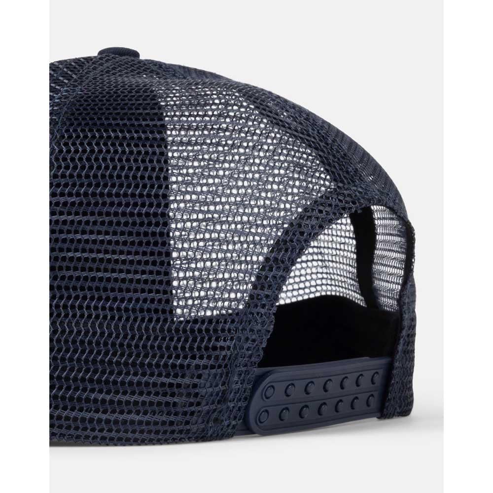 Thrasher Embroidered Outlined Mesh Hat - Navy Blue