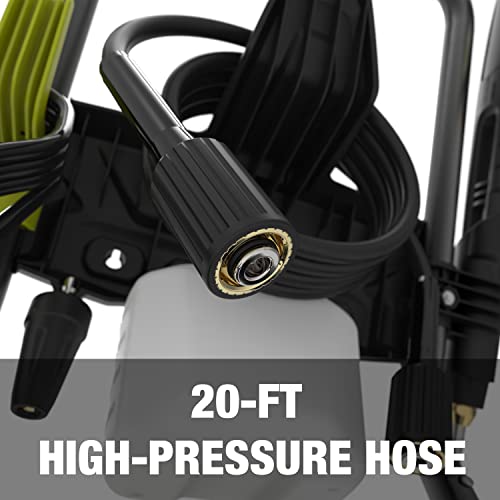 Sun Joe SPX8000-PRO Pro Series Electric Pressure Washer, Roll Cage & Accessories