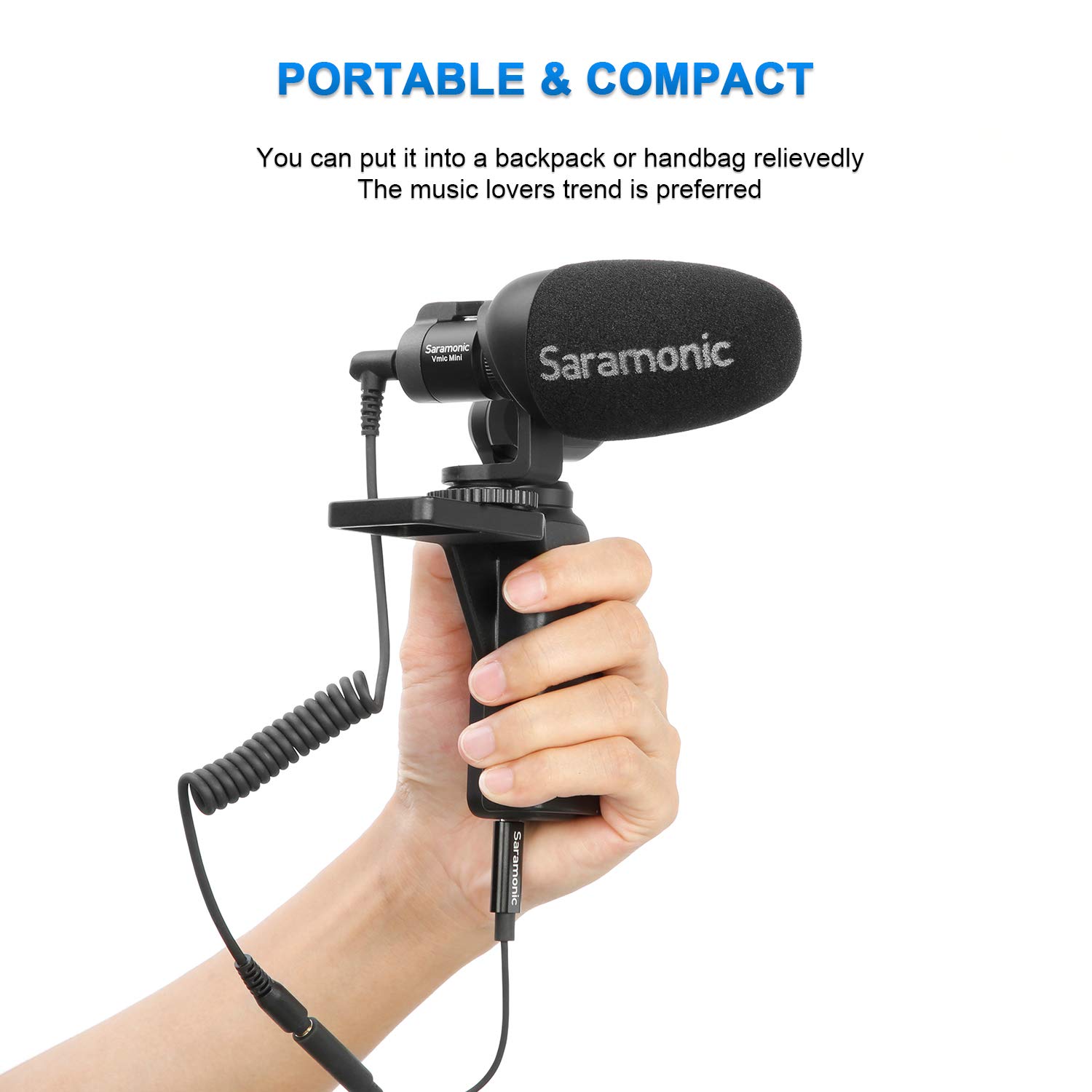 Saramonic DJI Osmo Pocket Microphone External Sound Adapter USB Type-C to 3.5mm TRS External Microphone and Audio Adapter is the Perfect Microphone Adapter for Your DJI Osmo Pocket Accessories kit