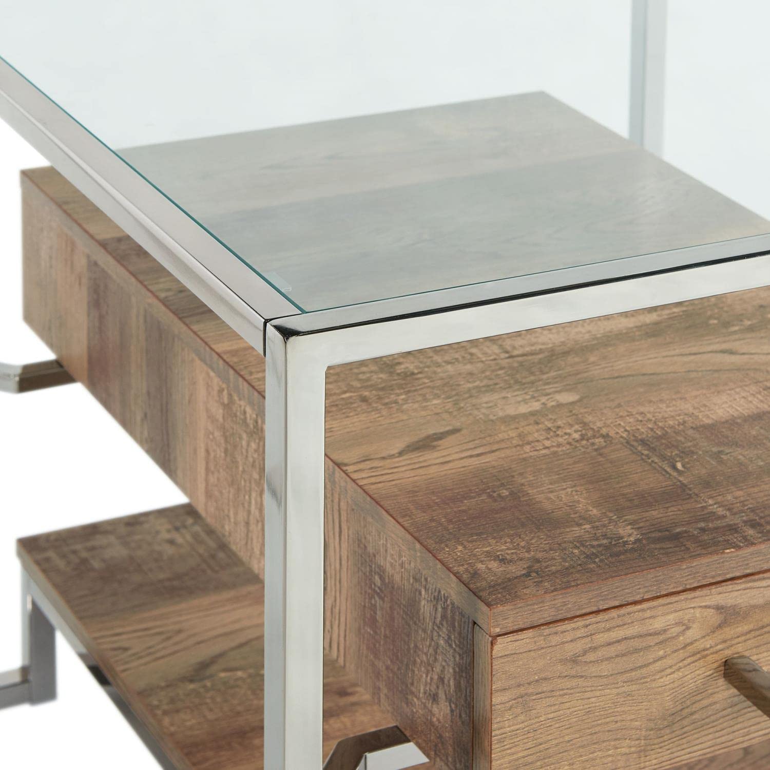 Picket House Furnishings Hampton Square Storage End Table