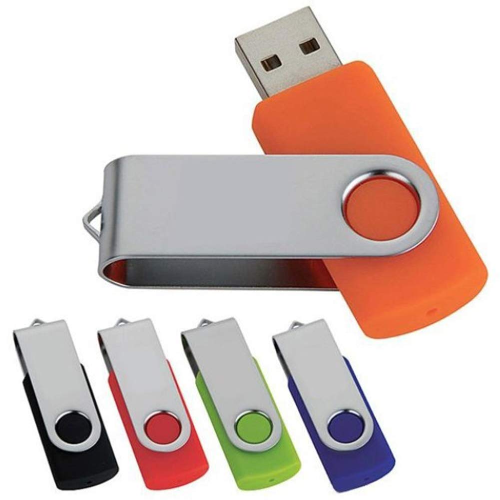 schicj133mm USB 2.0 Flash Memory Stick Pen,for Office PC, Drive U Disk Swivel Key 64GB 32GB 16GB 8GB 4GB Large Capacity Purple 4GB