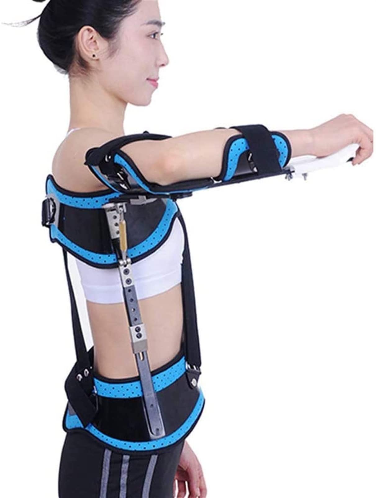 TSUSF Adjustable Shoulder Immobilizer Elbow Brace Arm Sling Shoulder Abduction Orthosis For Fracture And Dislocation Injury Support Shoulder Fixation