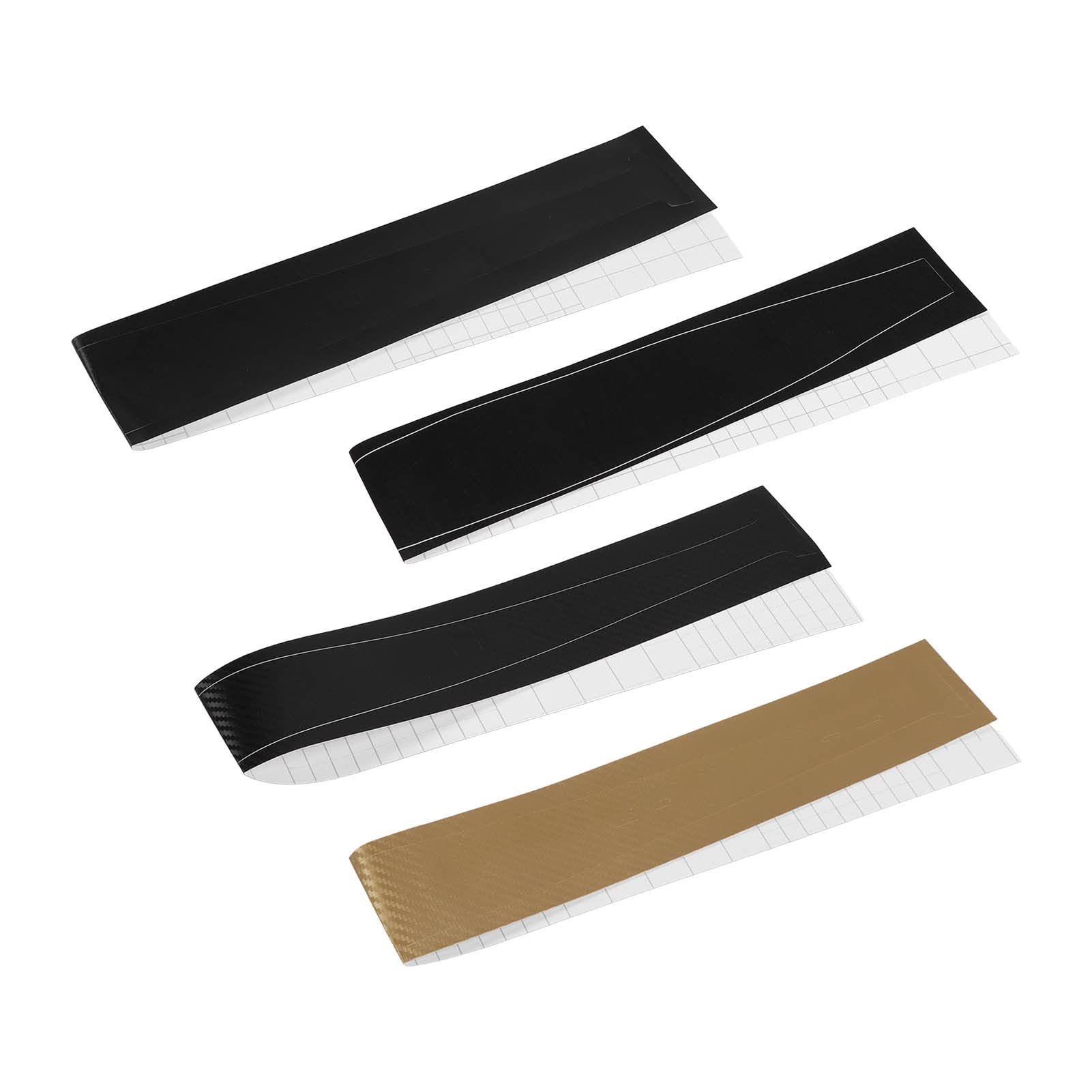 Zyyini for PS5 Optical Drive Edition Host, Console Middle Skin, Integral Scratch Resistant, Middle Strip Sticker for PS5 Optical Drive Edition Host(Black)